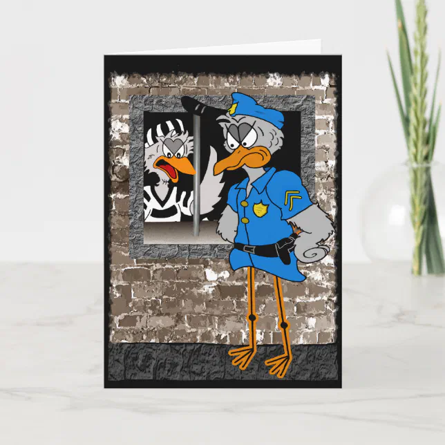 Prison Card: Be good. Card | Zazzle