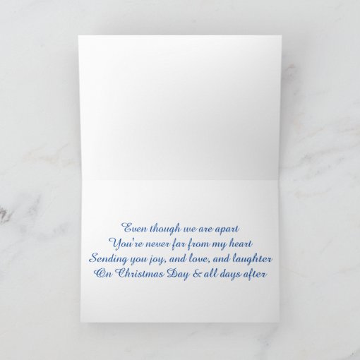 Prison Cards - Blue Christmas | Zazzle