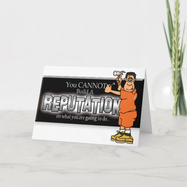 Prison Cards - Build Reputation | Zazzle