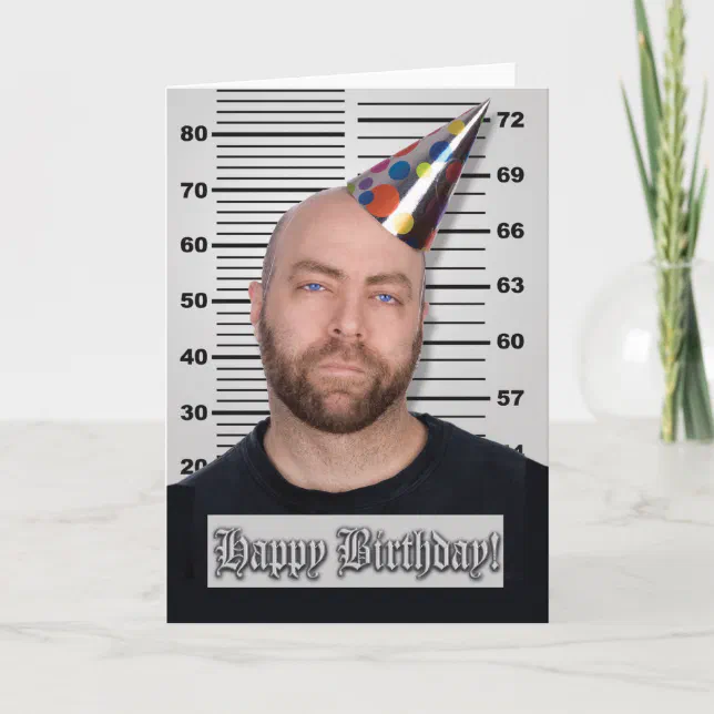 Prison Cards - Inmate B-Day | Zazzle