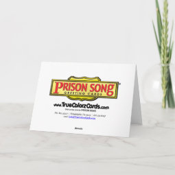 Prison Cards - Special Wish | Zazzle