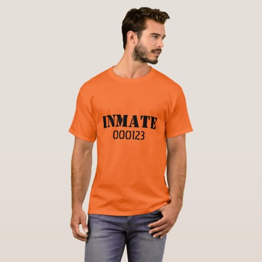 Prison Inmate T-Shirt | Zazzle