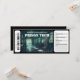 Prison Tour Ticket Gift Certificate Invitation | Zazzle