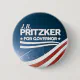 PRITZKER - JB Pritzker for Governor Pinback Button | Zazzle