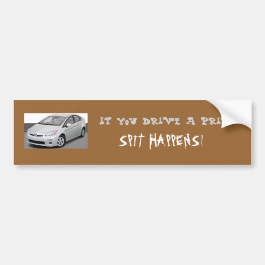 Prius Bumper Sticker | Zazzle.com