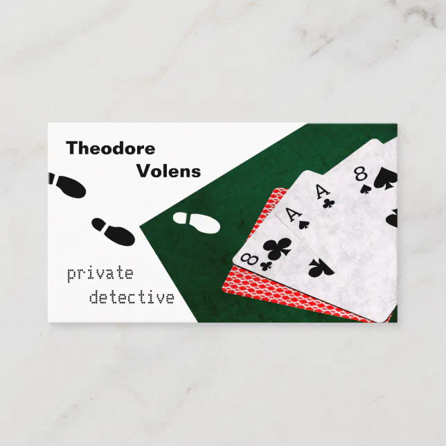 Private detective funny customizable business card | Zazzle