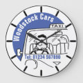 Private Hire Taxi Cab Design Large Clock | Zazzle