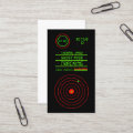 Private Investigation Service Detective Agency LED Business Card | Zazzle
