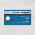 Private Investigator Business Cards | Zazzle
