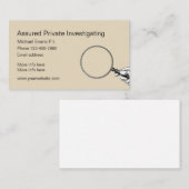 Private Investigator Design Business Card | Zazzle