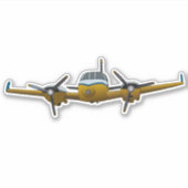 Private jet. sticker | Zazzle