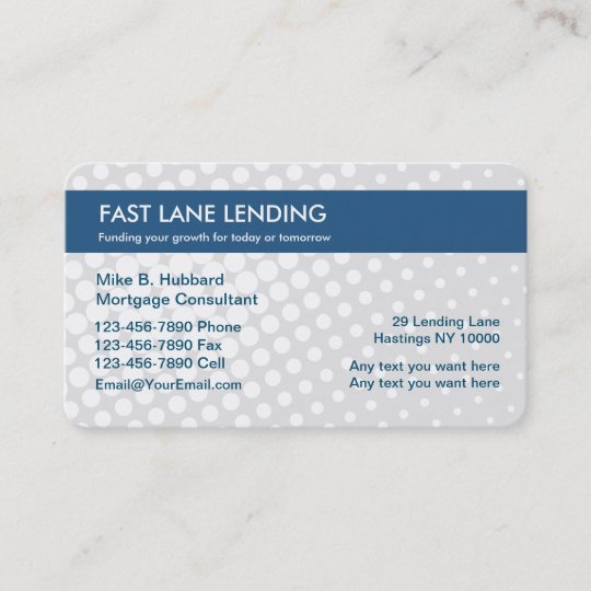 Private Lending Business Cards | Zazzle.com