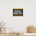 Private Property Keep Out Sign | Zazzle