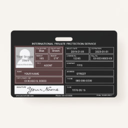 Private Security Service Badge | Zazzle