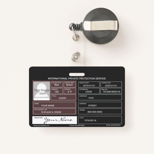 Private Security Service Badge | Zazzle