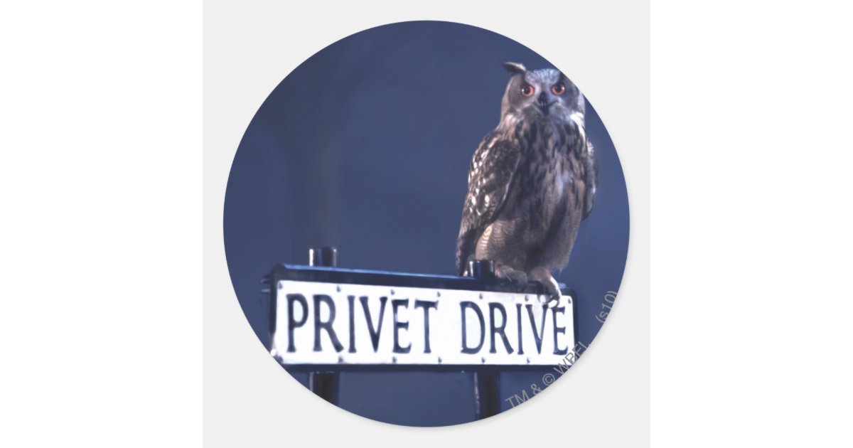 Privet Drive Classic Round Sticker | Zazzle
