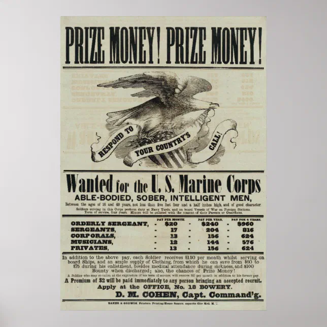 Prize Money! Poster | Zazzle