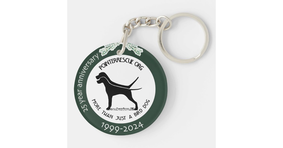 PRO 25th Anniversary Keychain | Zazzle