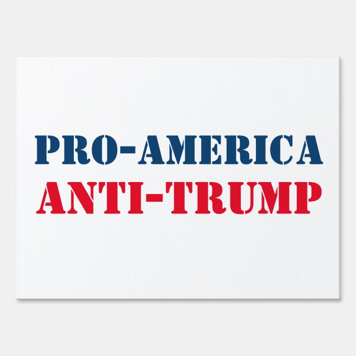 Pro-America Yard Sign | Zazzle.com