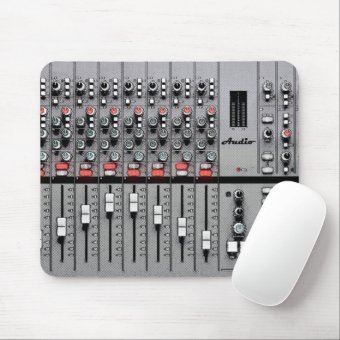 Pro Audio Mixer Mouse Pad | Zazzle