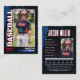 PRO Baseball Card with Stats Player Trading Card | Zazzle