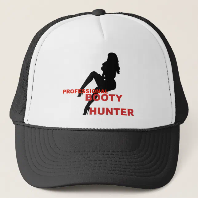 Pro Booty Hunter Trucker Hat | Zazzle