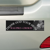 PRO~CHOICE BUMPER STICKER | Zazzle
