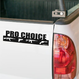 Pro Choice Bumper Sticker | Zazzle