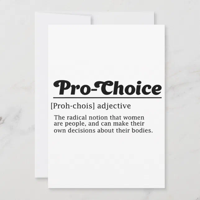 Pro-choice, Women Reproductive Rights, Abortion Ri Invitation | Zazzle