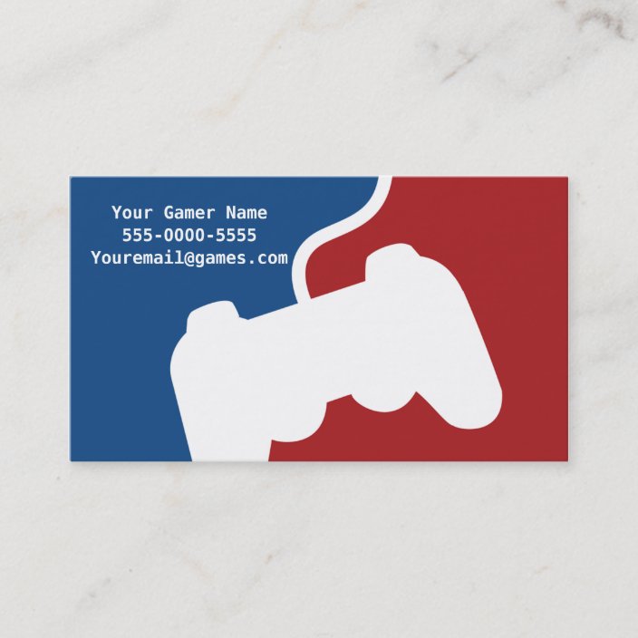 Pro Gamer Video Game Business Cards | Zazzle.com