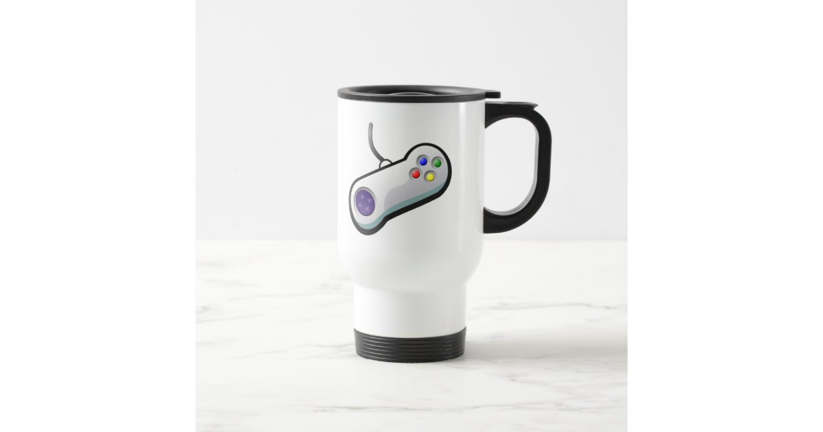 Pro Gamer, Video Game Controller Travel Mug | Zazzle