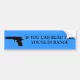 Pro Gun Bumper Sticker | Zazzle