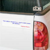 Pro Gun Bumper Stickers | Zazzle