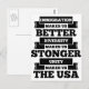 Pro immigration postcard | Zazzle