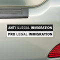 Pro LEGAL Immigration Bumper Sticker | Zazzle
