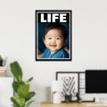 Pro-Life Baby Beautiful Asian Baby Boy Smiling Poster | Zazzle