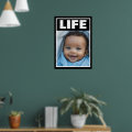Pro-Life Baby Beautiful Black Baby Boy Smiling Poster | Zazzle