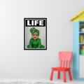 Pro-Life Baby Beautiful Black Baby Girl Smiling Poster | Zazzle