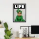 Pro-Life Baby Beautiful Black Baby Girl Smiling Poster | Zazzle