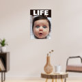 PRO-LIFE BLUE EYED BABY INFANT LIFE POSTER | Zazzle