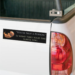 Pro-Life Bumper Sticker | Zazzle