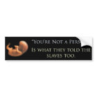 Pro-Life Bumper Sticker | Zazzle