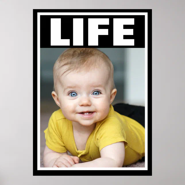 PRO-LIFE SMILING BABY INFANT LIFE POSTER | Zazzle