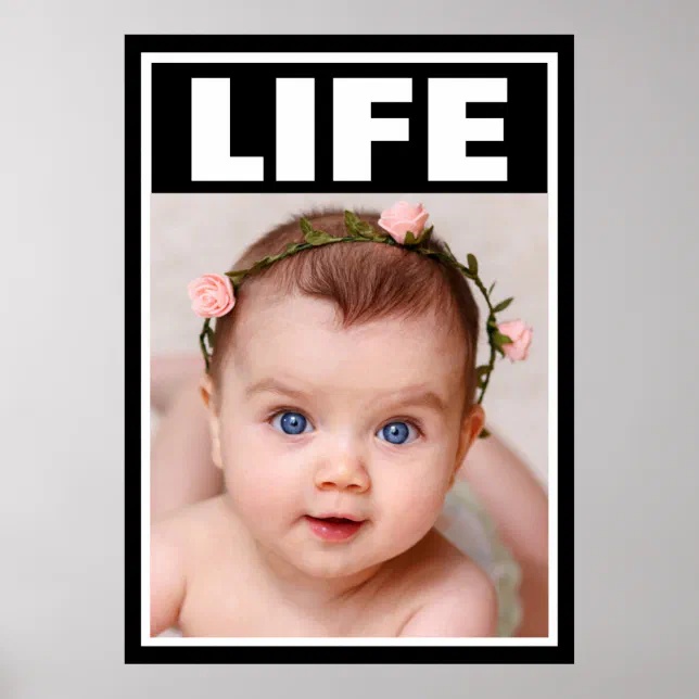 PRO-LIFE SMILING BABY INFANT LIFE POSTER | Zazzle