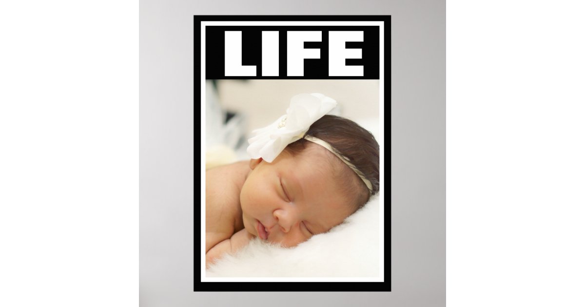 PRO-LIFE SMILING BABY INFANT LIFE POSTER | Zazzle