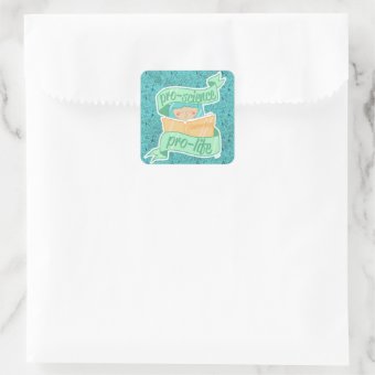 "Pro-science, Pro-life" sticker | Zazzle