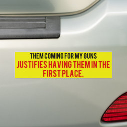 Pro-Second Amendment Bumper Sticker | Zazzle