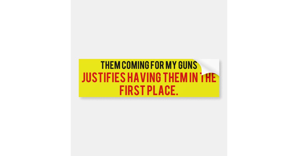 Pro-Second Amendment Bumper Sticker | Zazzle