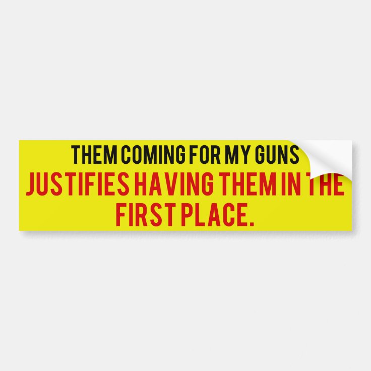 Pro-Second Amendment Bumper Sticker | Zazzle