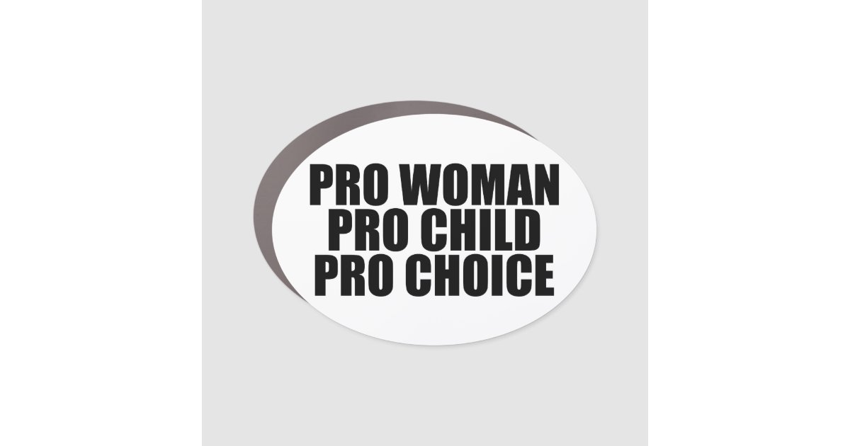 Pro Choice Car Magnet